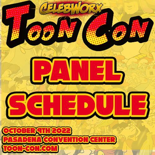 Toon Con Panel Schedule Now Posted – Toon Con Sept 7th 2025