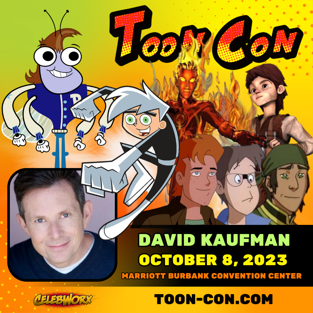 Guest Announcement David Kaufman – Toon Con Sept 7th 2025