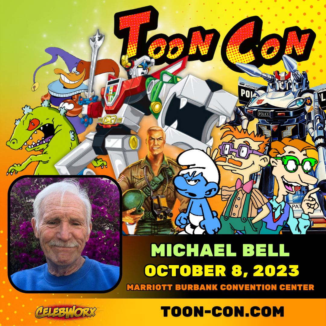 Guest Announcement Michael Bell – Toon Con Sept 7th 2025