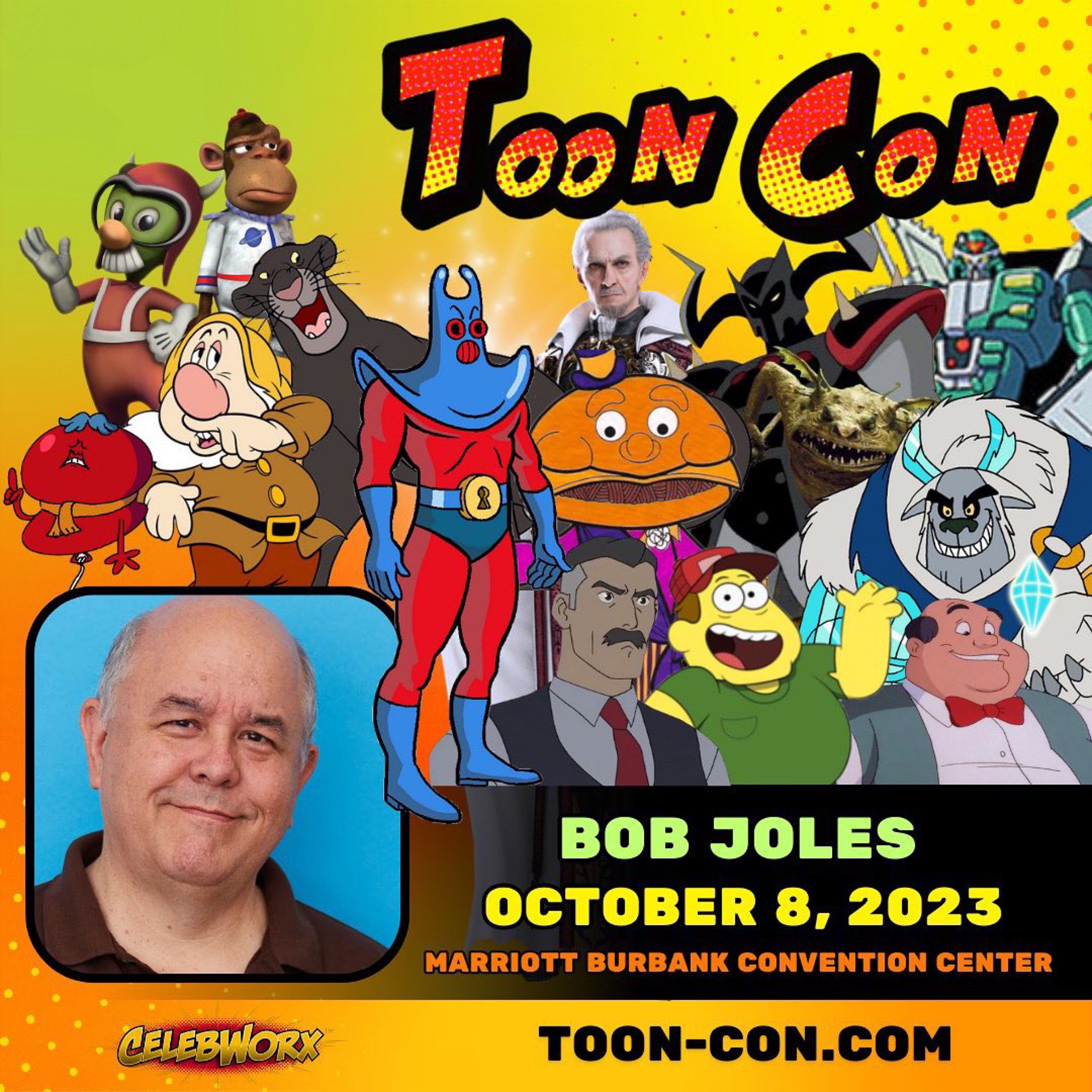 Bob Joules – Toon Con Sept 7th 2025