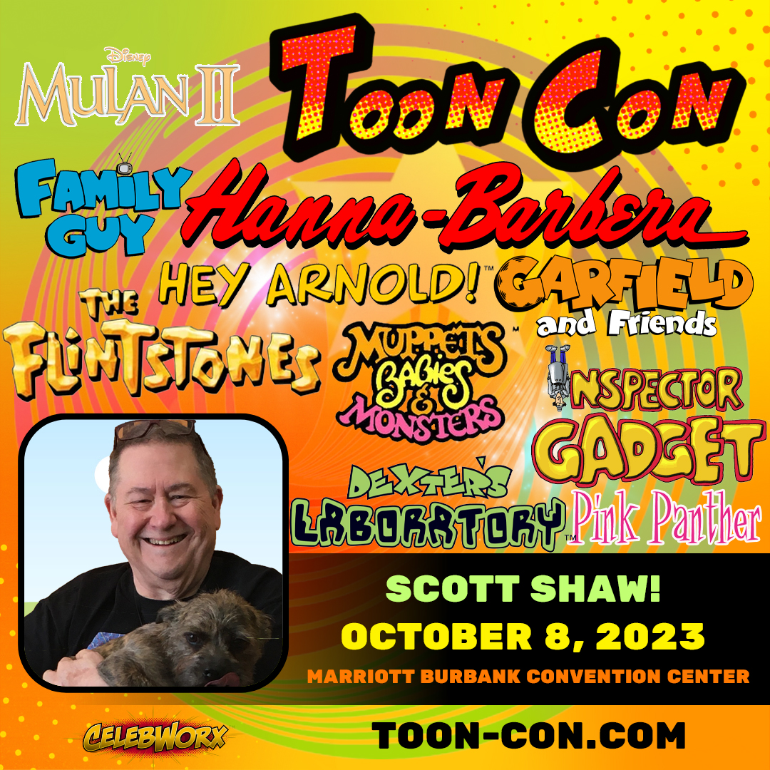 Guest Announcement Scott Shaw! – Toon Con Sept 7th 2025