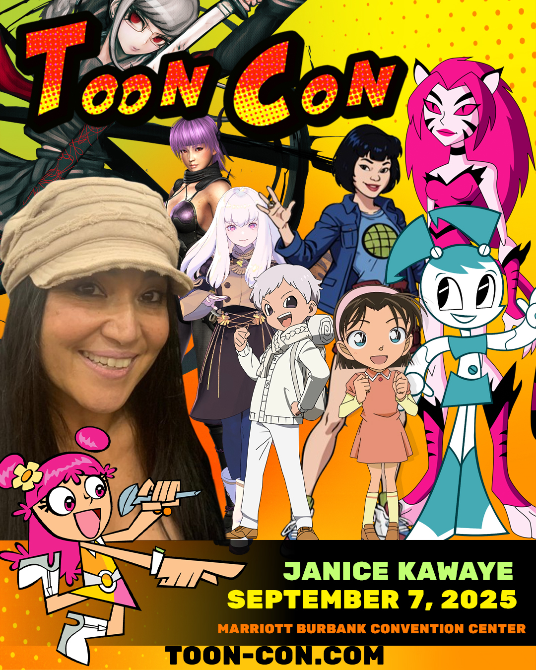 Janice Kawaye – Toon Con Sept 7th 2025